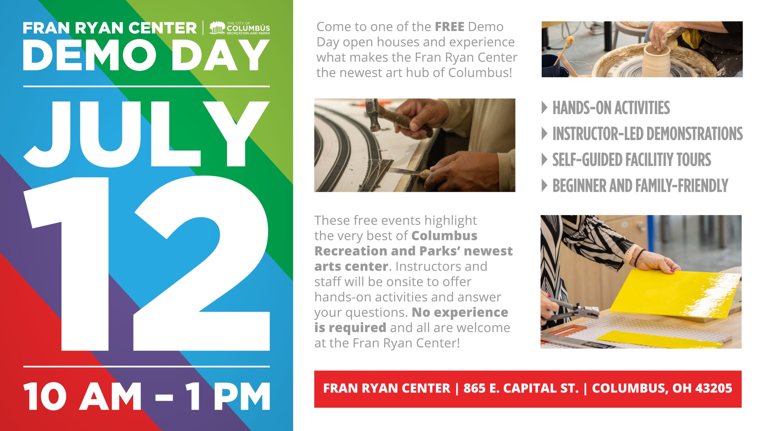 Fran Ryan Center | Columbus Recreation and Parks Department